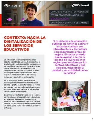 (Resumen ejecutivo) Cómo las nuevas tecnologías están transformando la ...